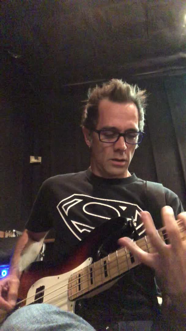 Drowning Witch Rehearsal - Kurt Morgan