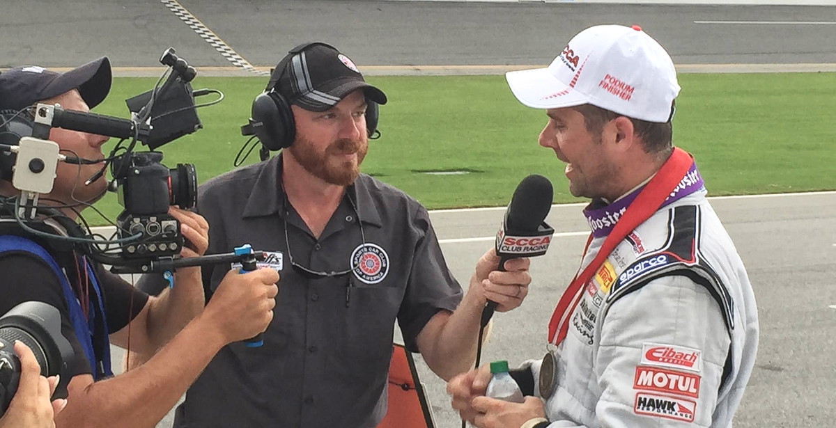 VIDEO: His Reporting is the Pits! - Sports Car Club of America