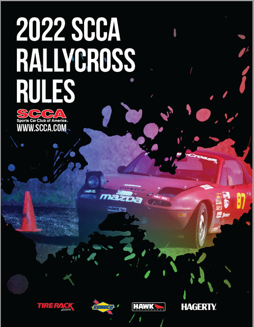 RallyCross Cars and Rules - Sports Car Club of America