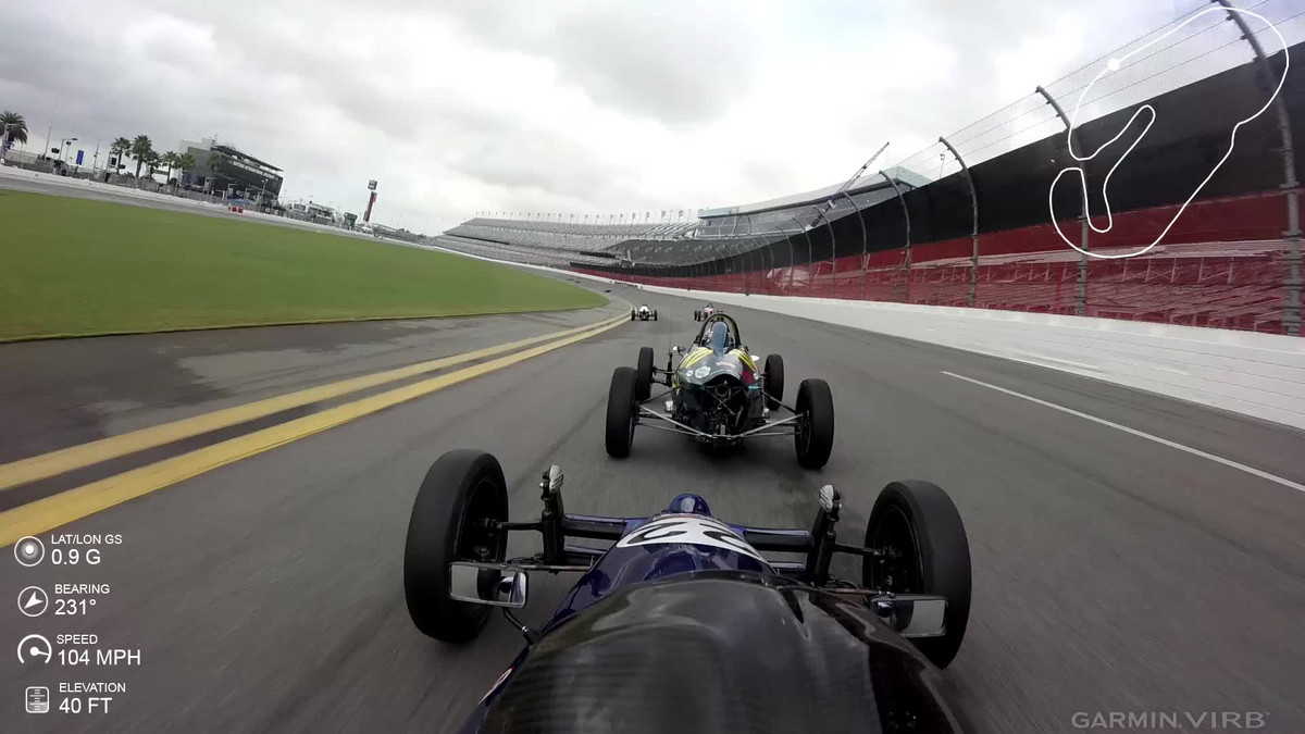 Laura Hayes - FV VIRB Lap of Daytona - Sports Car Club of America