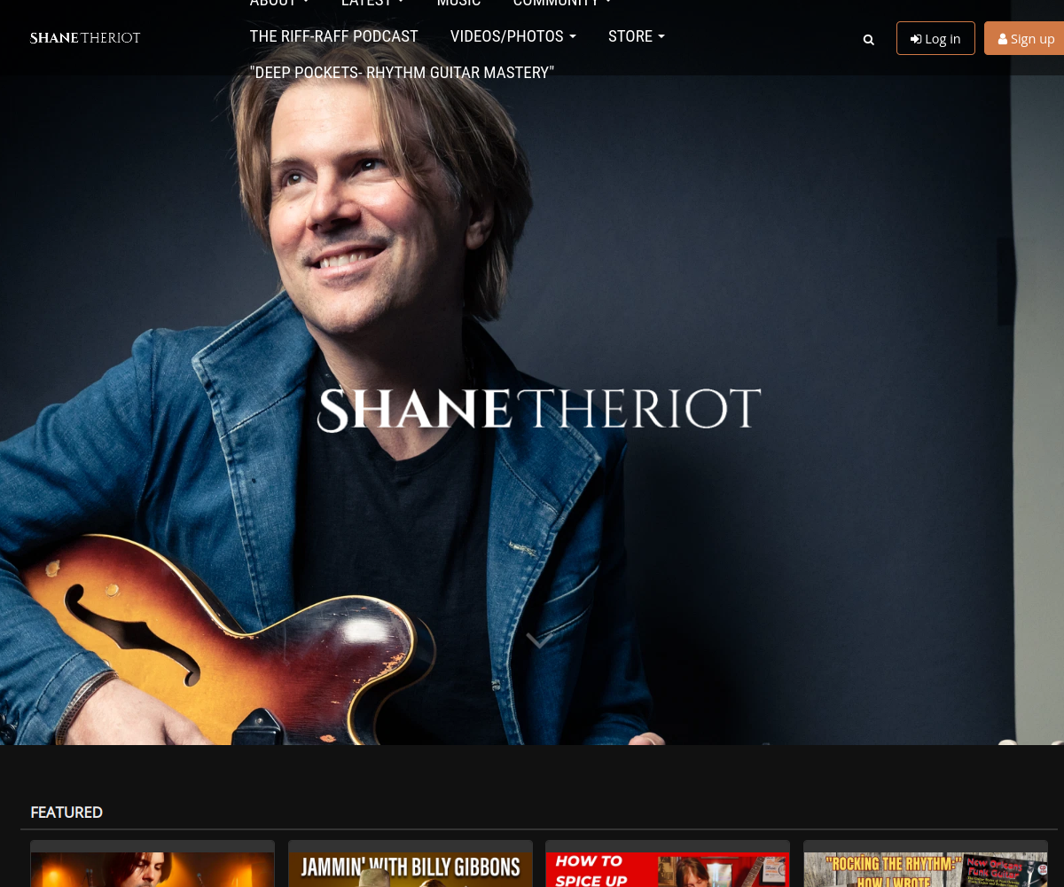 Shane Theriot - Reward Music