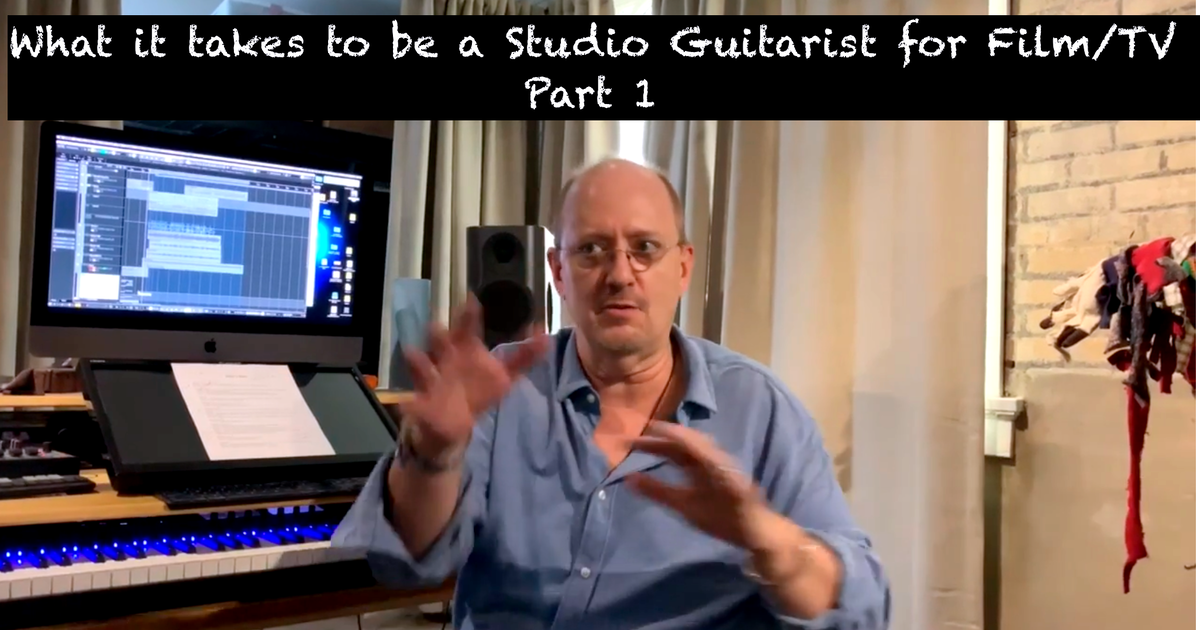 Film/TV composer tells what it takes to get hired as a session ...