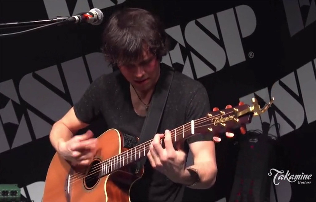 NAMM 2016 Performance/Interview: Jake Allen - Takamine