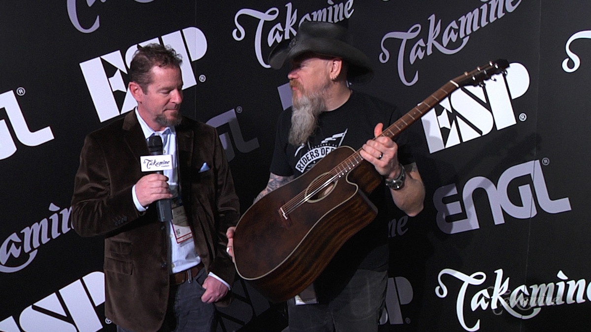 2020 NAMM Show: Jason Charles Miller Artist Interview - Takamine