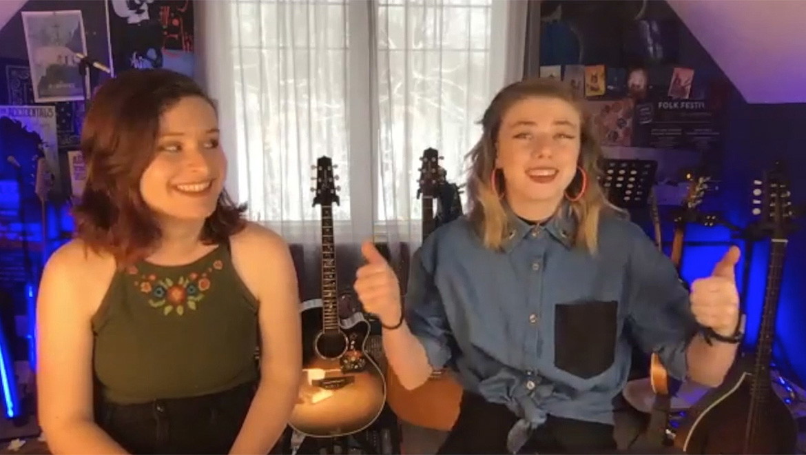 Takamine Showcase 2021: Katie Larson and Sav Buist (The Accidentals ...